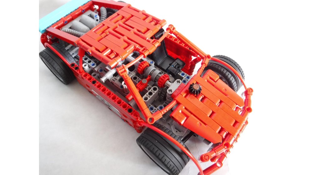 LEGO MOC Mid Engine Drift Car by offroadcreations | Rebrickable - Build ...