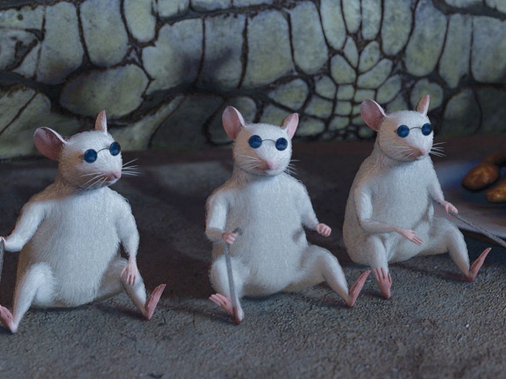 Lego Moc The Three Blind Mice From The Movie Shrek By Getmebricked