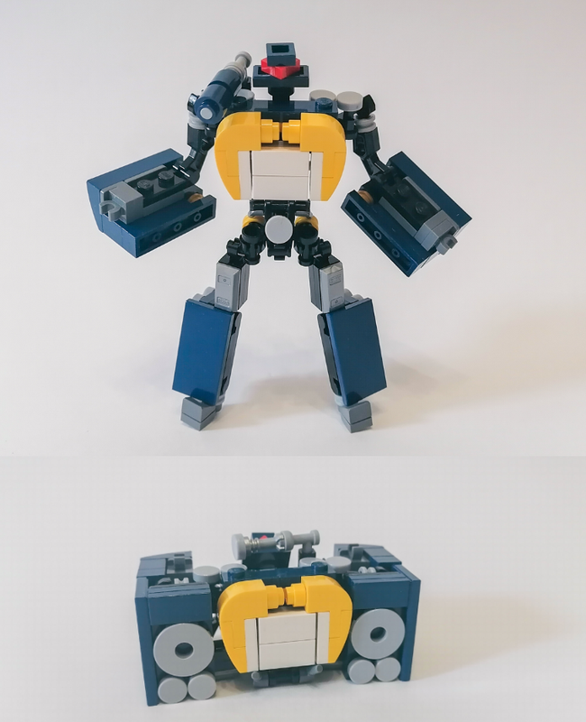 LEGO MOC Soundwave by RHbuild | Rebrickable - Build with LEGO