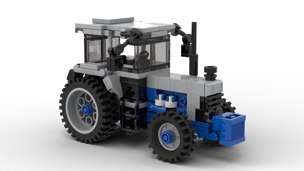 LEGO MOC Ford 7810 (Silver Jubilee) by Yellow.LXF | Rebrickable - Build ...