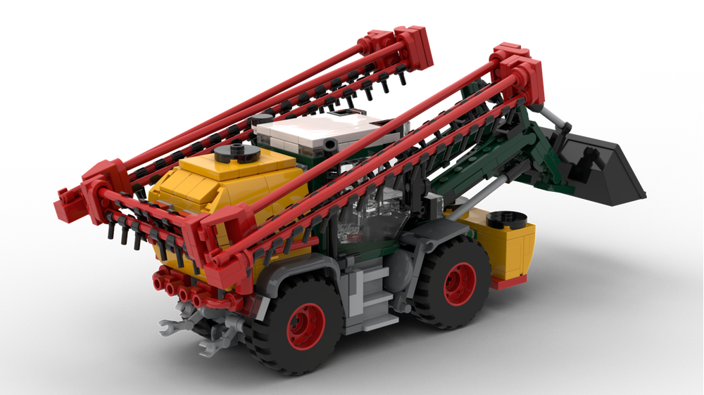 LEGO MOC Fendt Xylon 524 Front Loader/Sprayer by Yellow.LXF ...