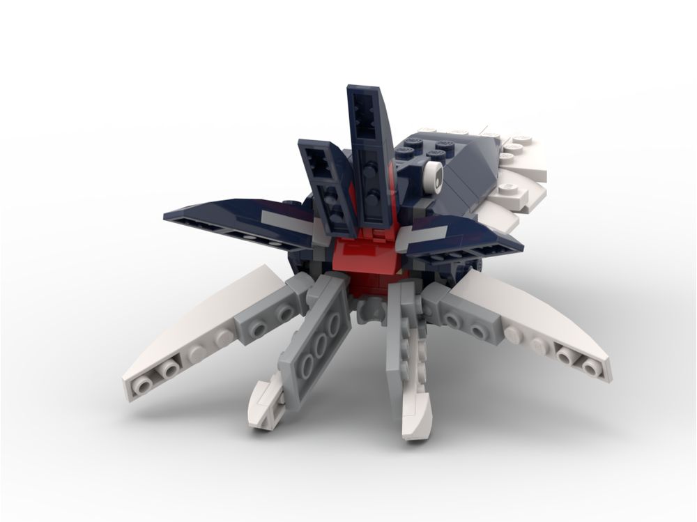LEGO MOC 31088 cuttlefish by maratus | Rebrickable - Build with LEGO