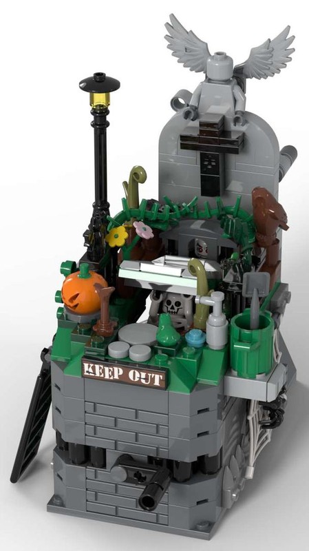 LEGO MOC The Graveyard by solemn | Rebrickable - Build with LEGO