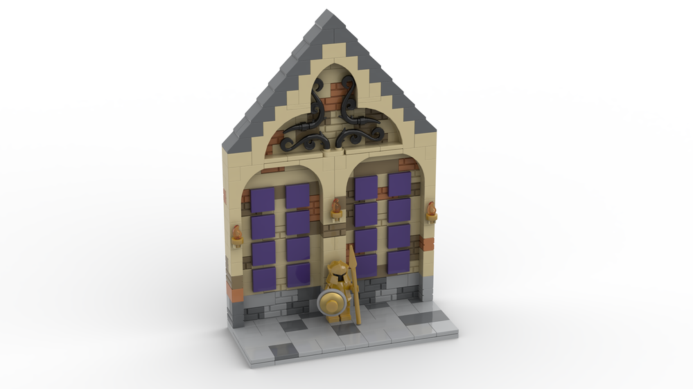 LEGO MOC Chocolate Frog Card Display By Legoalfactotum Rebrickable 