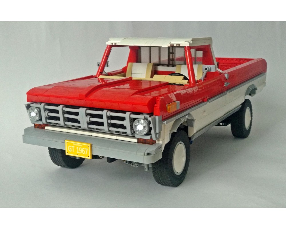 LEGO MOC Ford F100 (1972) RC+ suspension by syzygy87 | Rebrickable ...