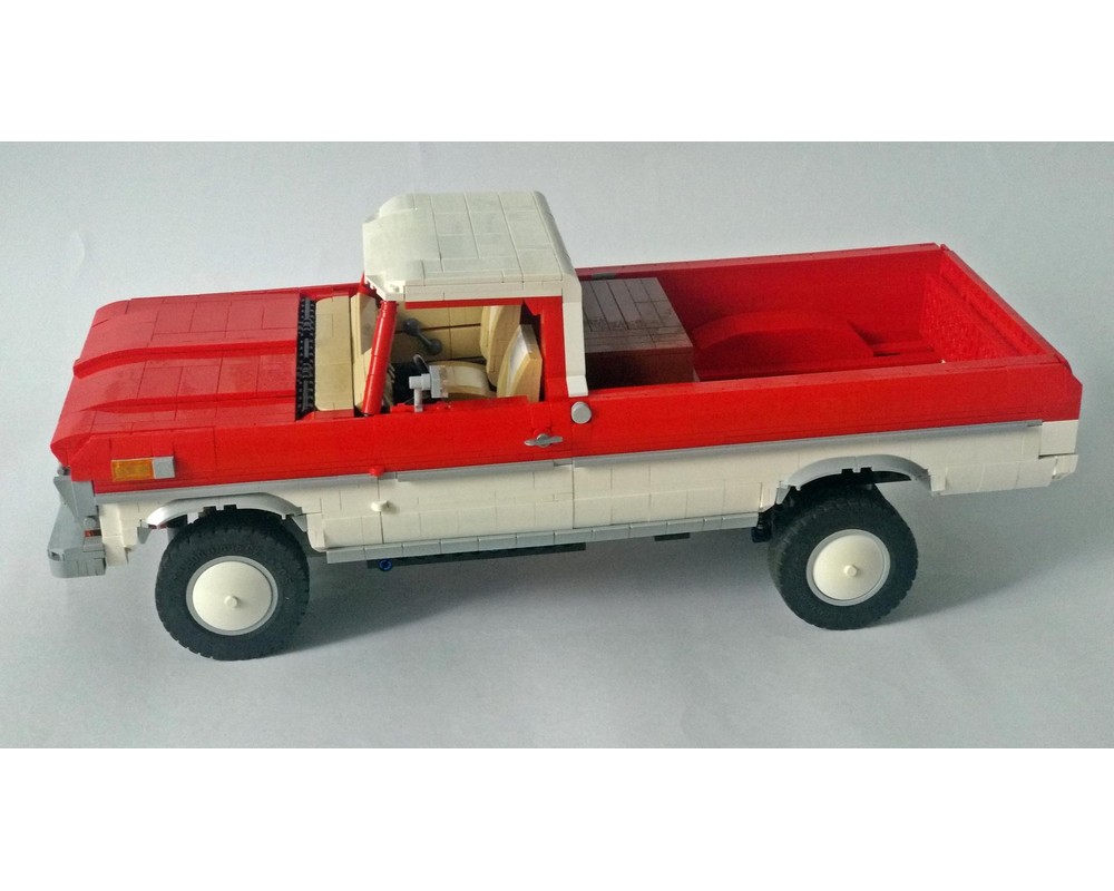 LEGO MOC Ford F100 (1972) RC+ suspension by syzygy87 | Rebrickable ...