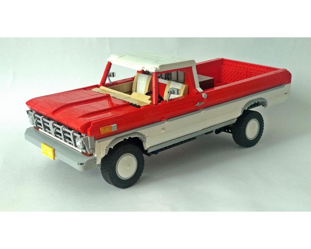 LEGO MOC Ford F100 (1972) RC+ suspension by syzygy87 | Rebrickable ...