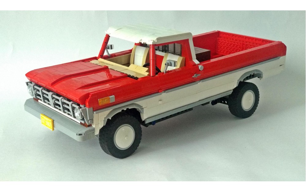 LEGO MOC Ford F100 (1972) RC+ suspension by syzygy87 | Rebrickable ...