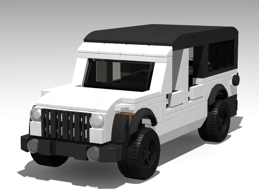 LEGO MOC Jeep Wrangler by The Lego Master | Rebrickable - Build with LEGO