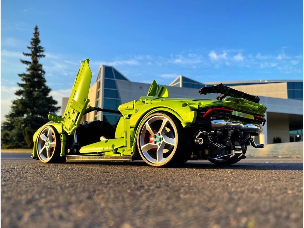 LEGO MOC-88046 Lamborghinl Huracan Evo - BUMPER DELETE by Loxlego ...