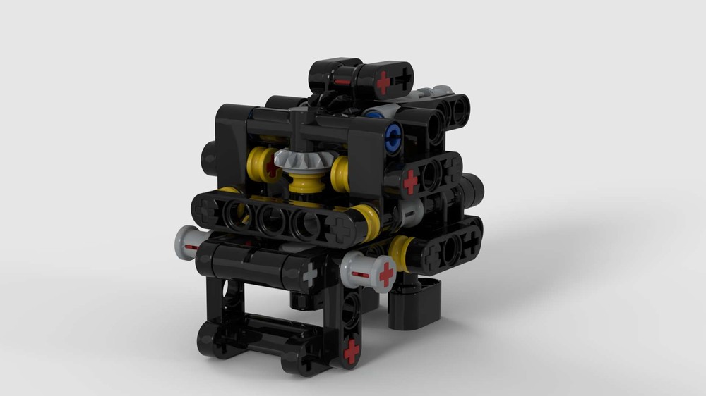 LEGO MOC Excavator Fast Coupler by bErt0815 | Rebrickable - Build with LEGO