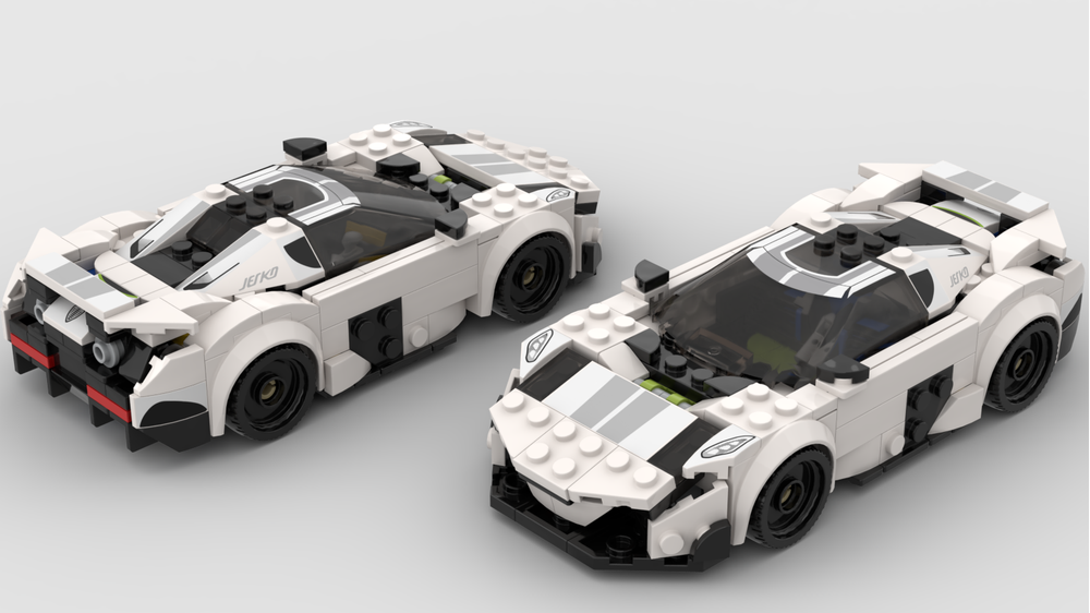 LEGO MOC 76900 McLaren 675lt by Schwimpy | Rebrickable - Build with LEGO