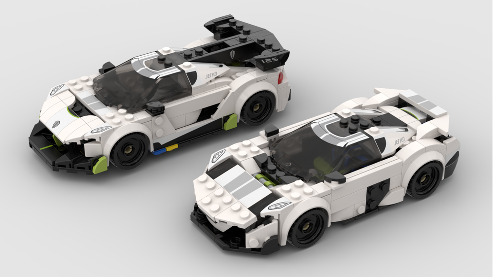 LEGO MOC 76900 McLaren 675lt by Schwimpy | Rebrickable - Build with LEGO
