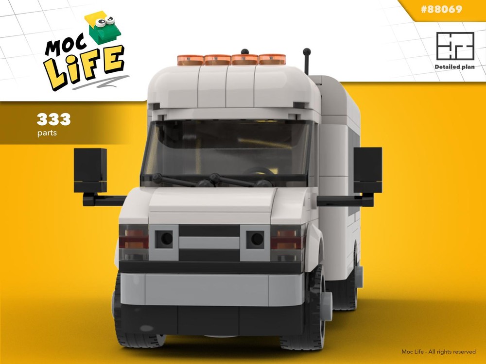 Commersial Lego Mini Bus