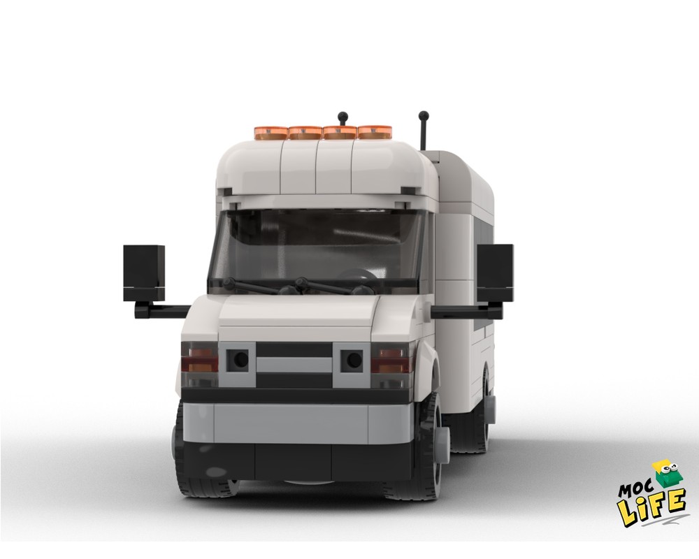 LEGO MOC Ford E-450 dually city mini bus by MocLife | Rebrickable ...