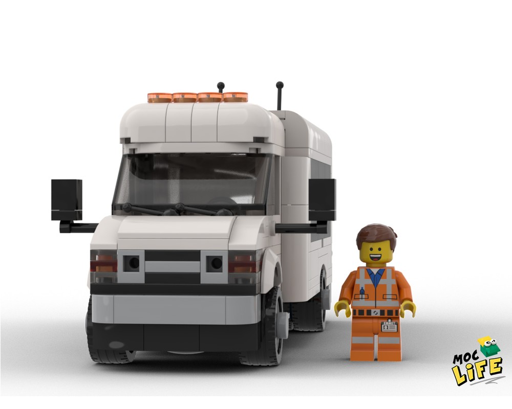 LEGO MOC Ford E-450 dually city mini bus by MocLife | Rebrickable ...