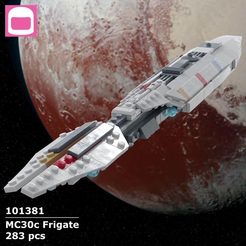 LEGO MOC MC30c Frigate by Lilium Brick Yards | Rebrickable - Build with ...
