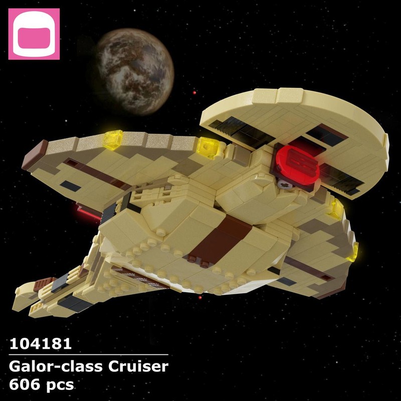LEGO MOC Galor-class Cruiser by Lilium Brick Yards | Rebrickable ...