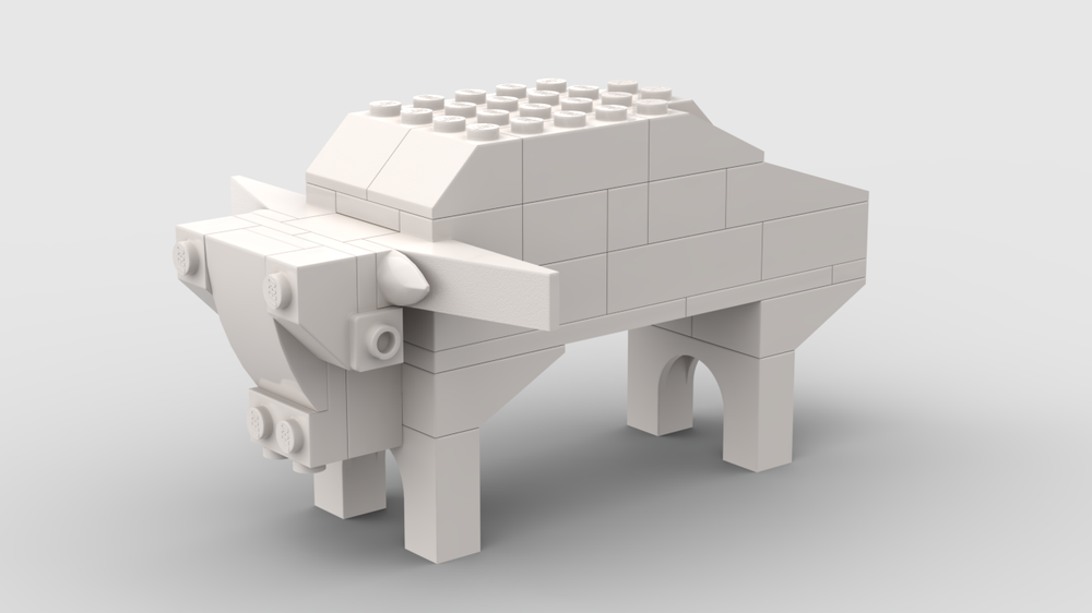 LEGO MOC Sacred Bull by Chridat | Rebrickable - Build with LEGO