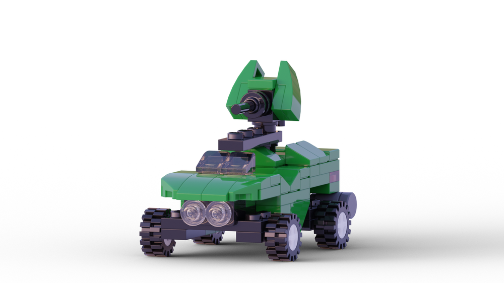 LEGO MOC Mini Halo Warthog by BrickHugger171 | Rebrickable - Build with ...