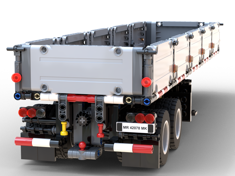 LEGO MOC American-style 40' Drop-side semitrailer (v2.0) for 42078 Mack ...
