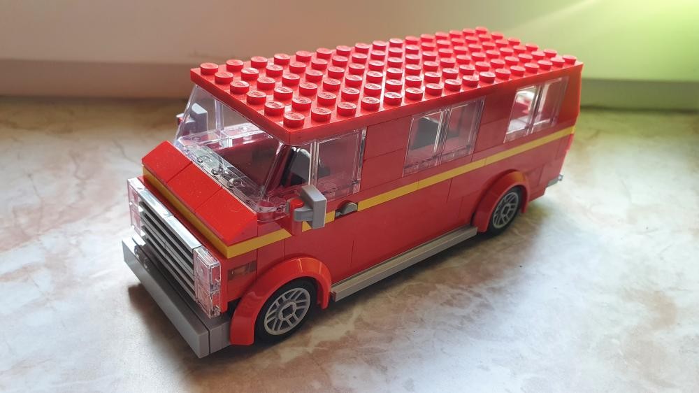 LEGO MOC Chevrolet G20 Van by Klemmbausteinmagie | Rebrickable - Build ...