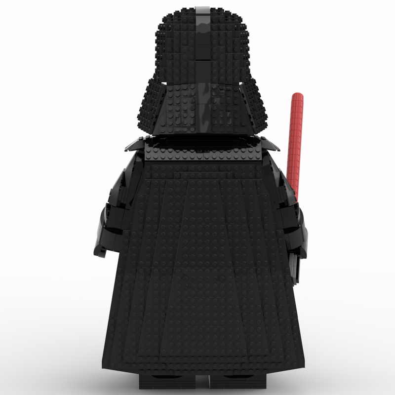LEGO MOC Darth Vader Mega Figure (fits official Lego Helmet) by Albo.Lego | Rebrickable - Build ...