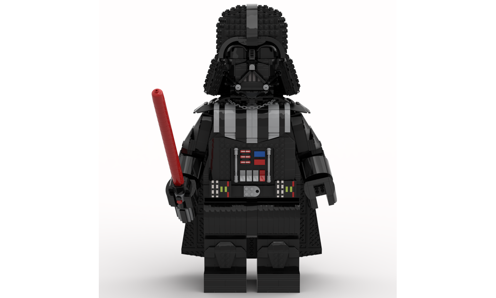 LEGO MOC-88104 Darth Vader Mega Figure (fits official Lego Helmet) by ...