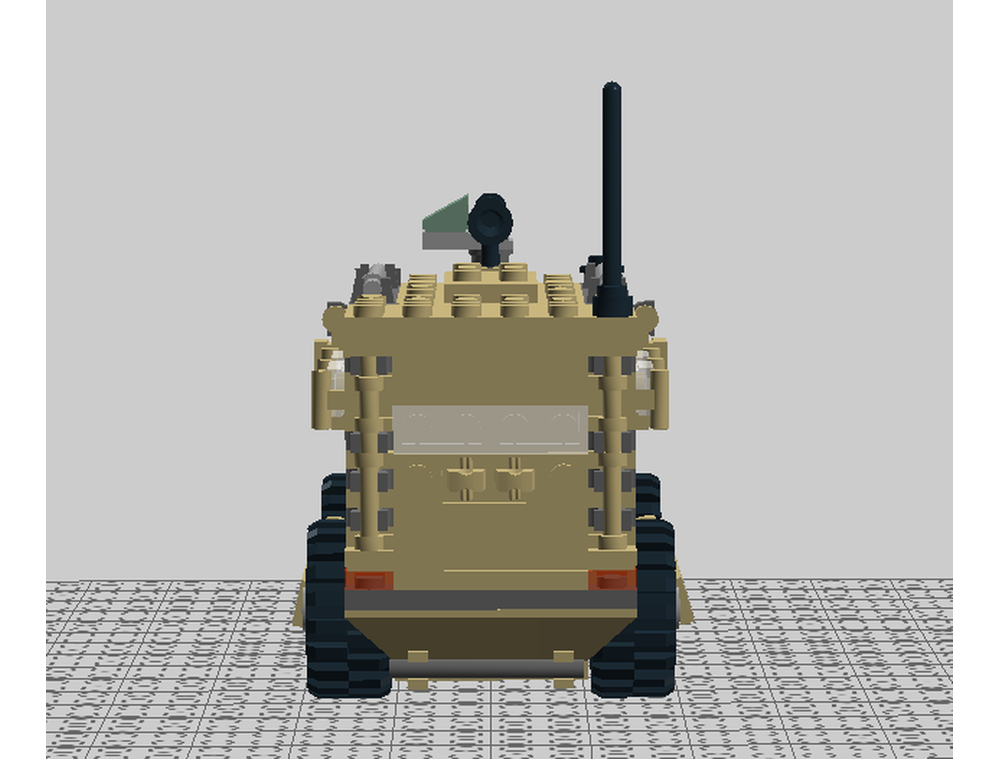 LEGO MOC Armored "Bear" Truck Desert Camo 2.0 by QB_ | Rebrickable ...