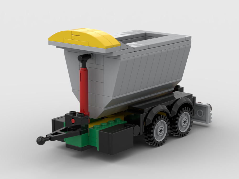 LEGO MOC grape trailer 2 axes by richicapitan007 | Rebrickable - Build ...