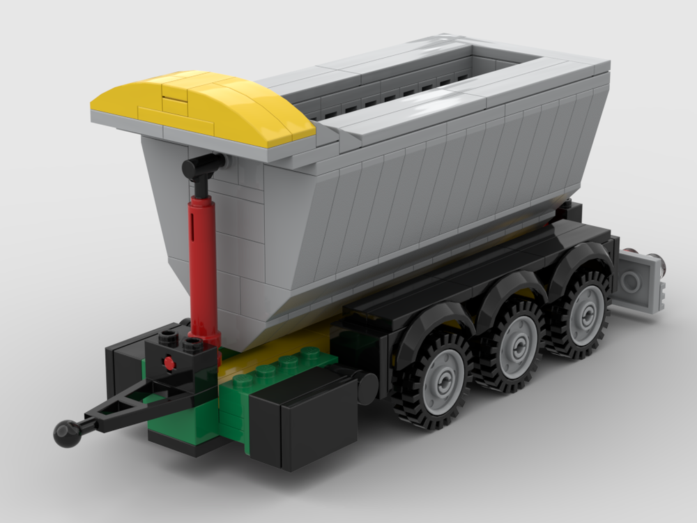 LEGO MOC grape trailer 3 axes by richicapitan007 | Rebrickable - Build ...