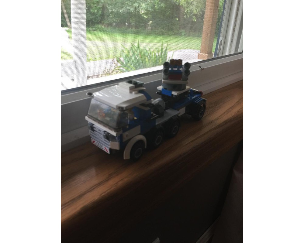 LEGO MOC Missile Truck by The_Brickster_35 | Rebrickable - Build with LEGO