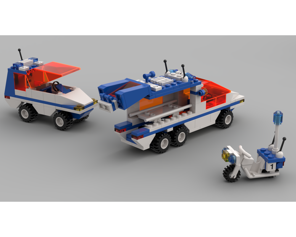 LEGO MOC 1896 - Trauma Team - Ice Planet Color Scheme by zero_g_is_fun ...