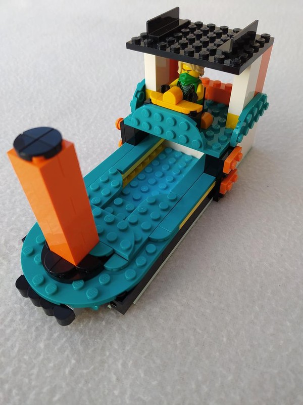 LEGO MOC 41937 Barge by thekitchenscientist | Rebrickable - Build with LEGO