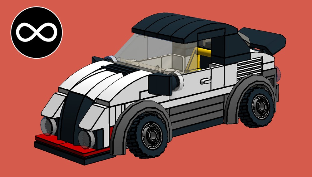 LEGO MOC Stanced street car by Keep On Bricking | Rebrickable - Build ...
