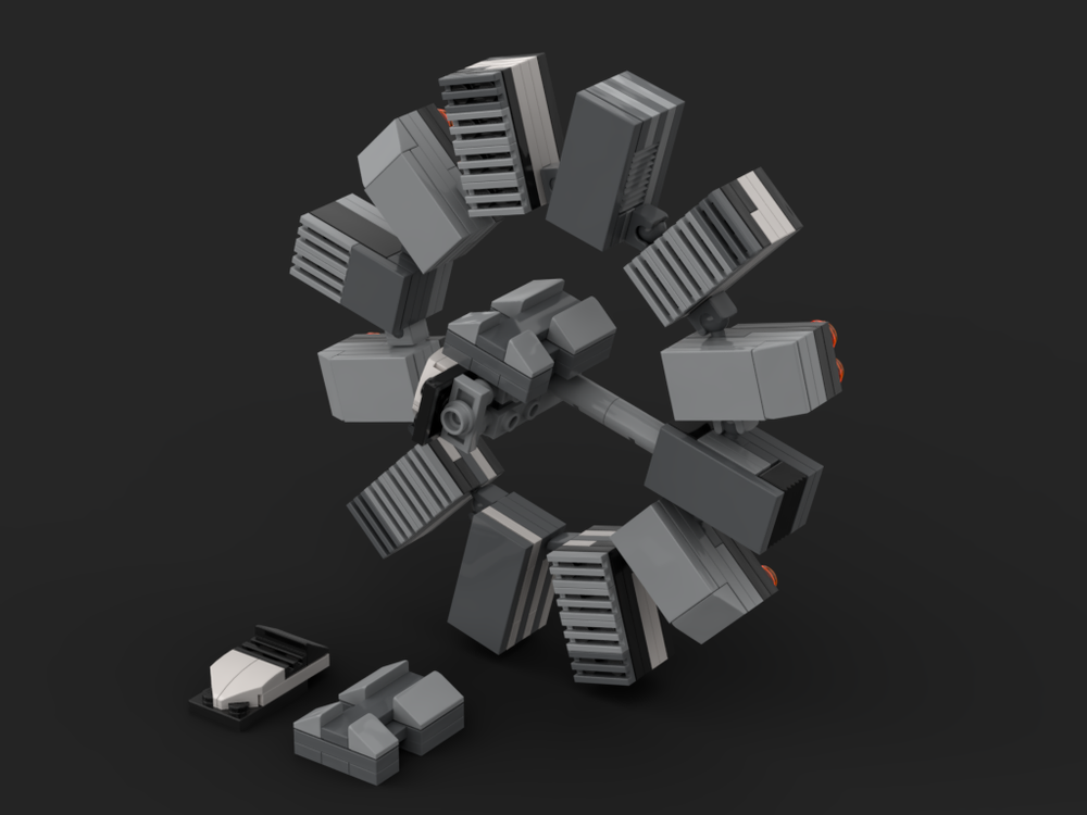 LEGO MOC Interstellar Endurance by Tice | Rebrickable - Build with LEGO