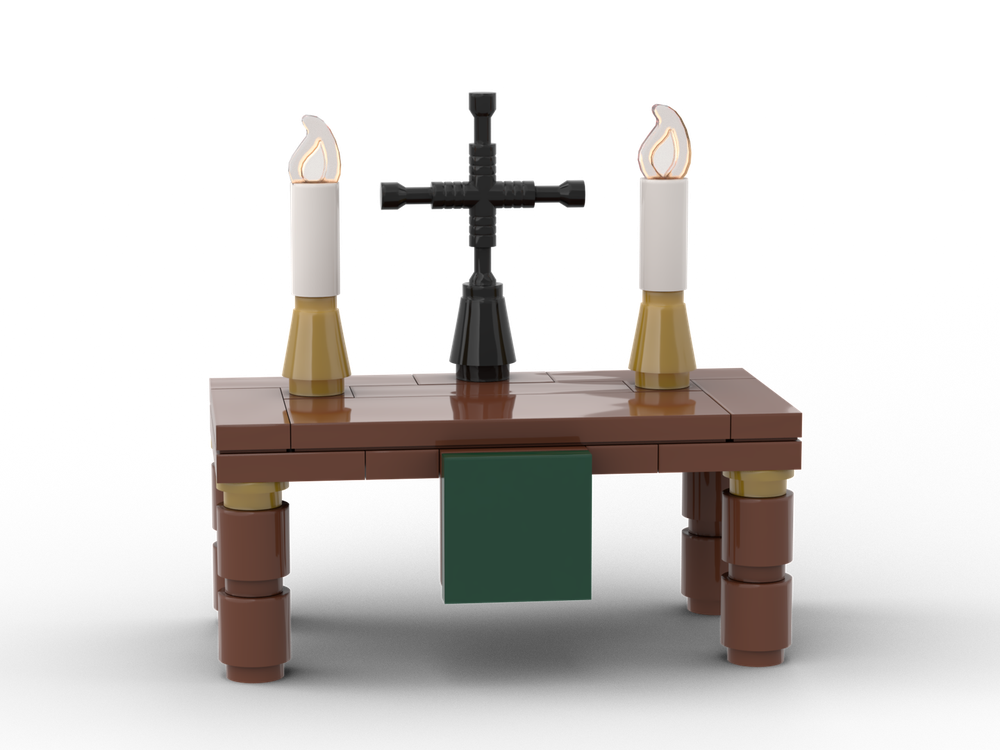 LEGO MOC-88218 Altar by eisi77 | Rebrickable - Build with LEGO