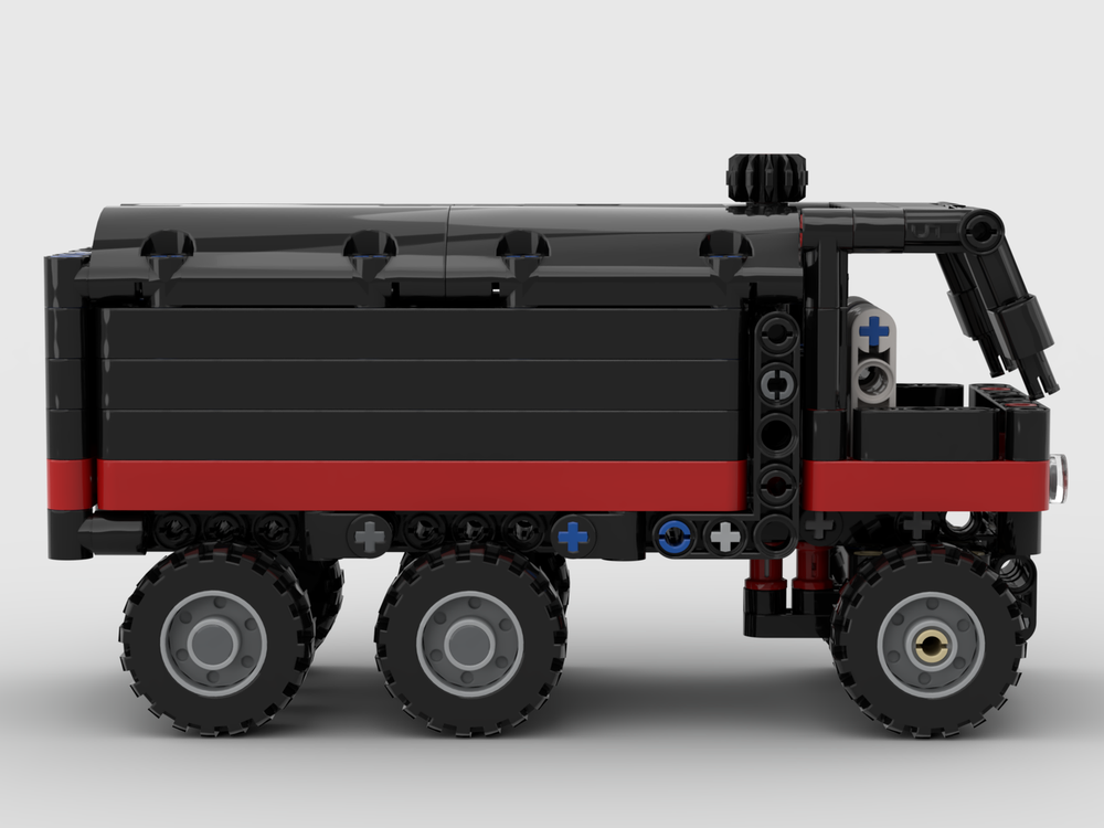 LEGO MOC Container truck with HOG steering by Viernes | Rebrickable ...