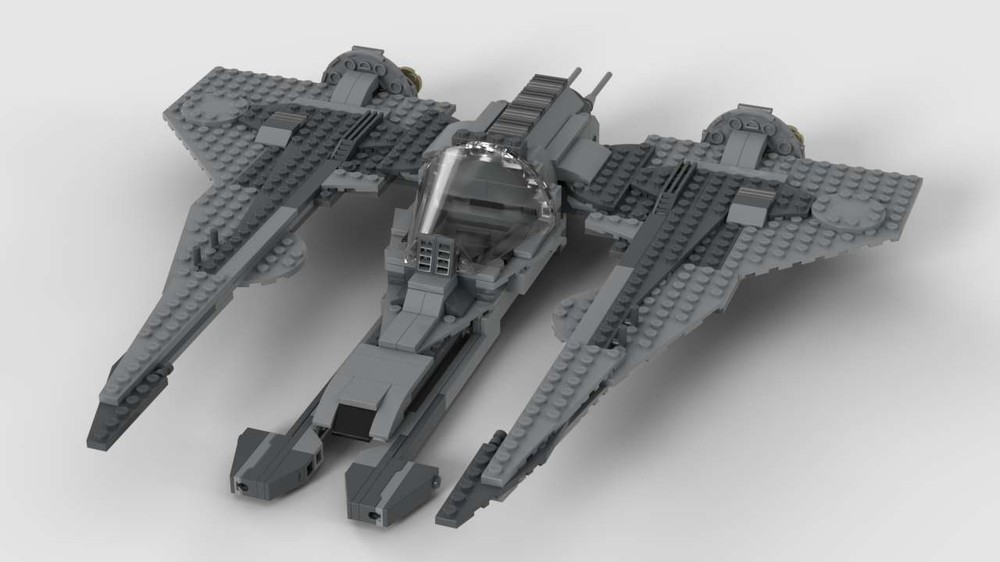 Lego Moc 75105 Mandalorian Starfighter By Darth Decker Rebrickable