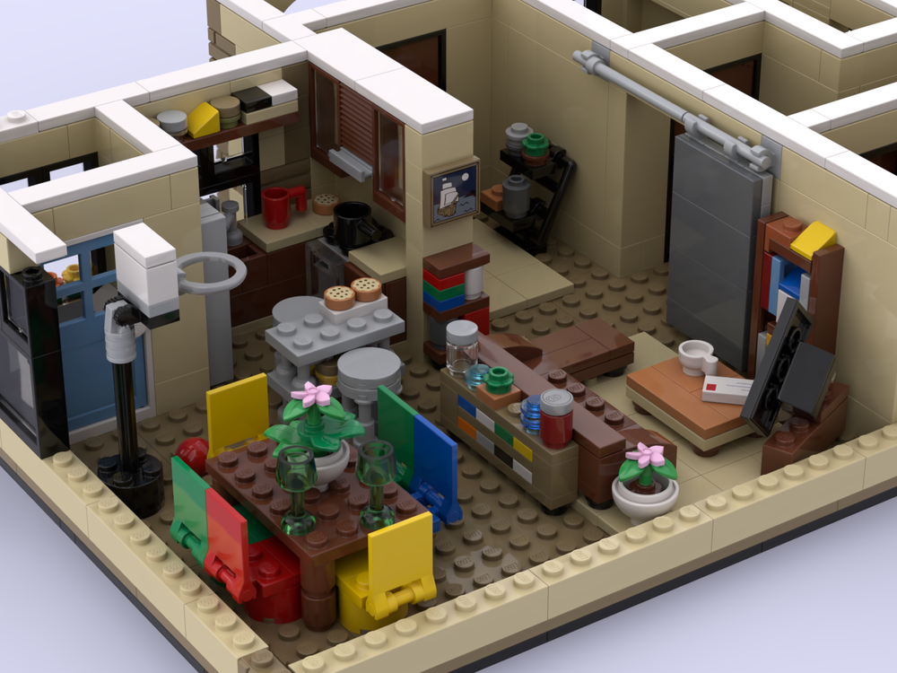 LEGO MOC SitCom Suite - New Girl by Brick Artisan | Rebrickable - Build ...