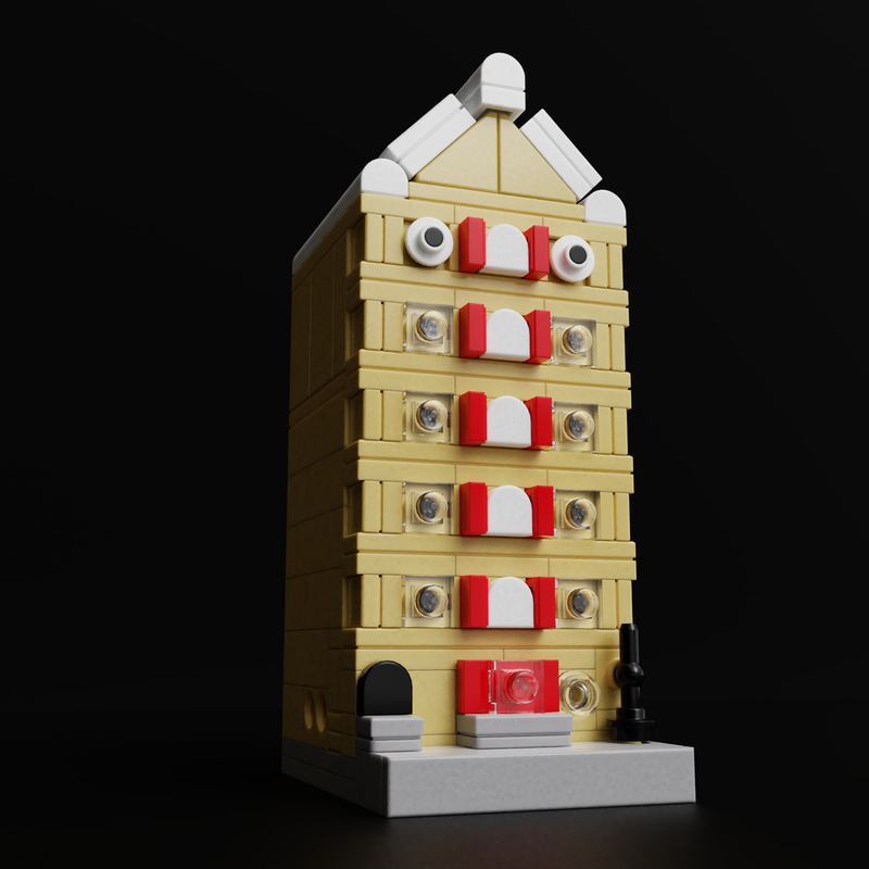 Lego Moc Prinsengracht 211 By Pau Padrós Rebrickable Build With Lego