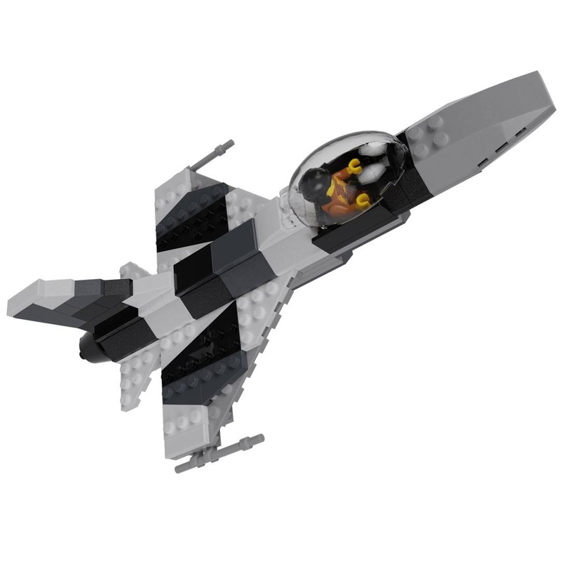 LEGO MOC F-16 Alaskan Aggressor by blockjets | Rebrickable - Build with ...