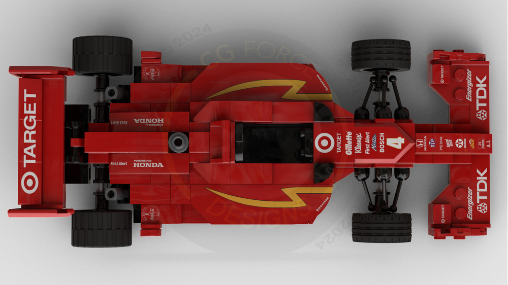 LEGO MOC Indycar 1997 CGR Zanardi Circuit Spec by CGForceDesigns ...