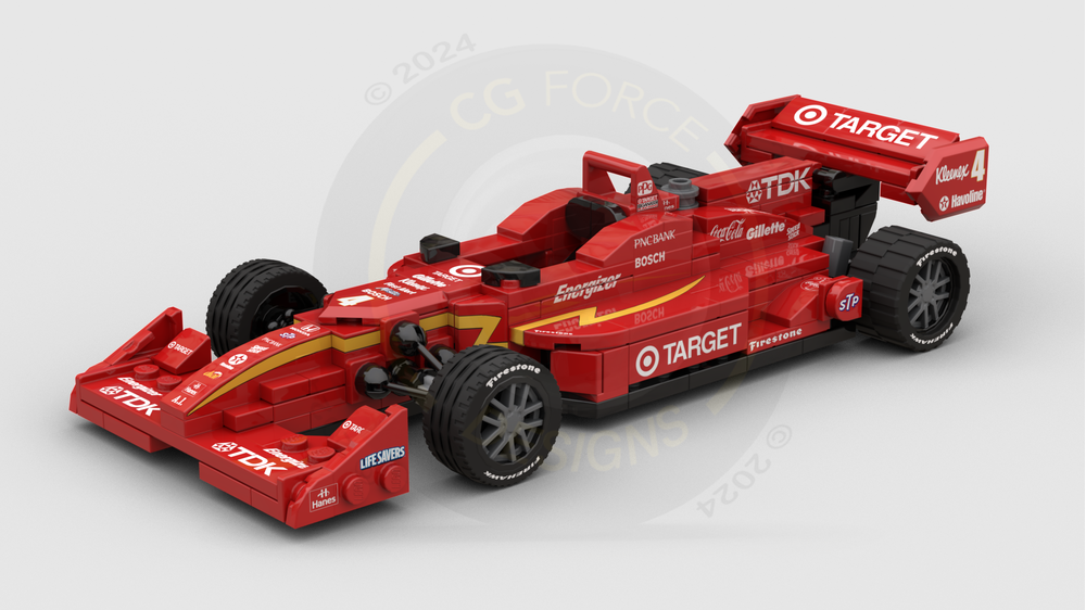 LEGO MOC Indycar 1997 CGR Zanardi Circuit Spec by CGForceDesigns ...