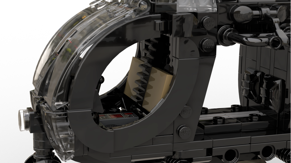 LEGO MOC MH-6 Little Bird Helicopter by DinDJarJarin | Rebrickable ...