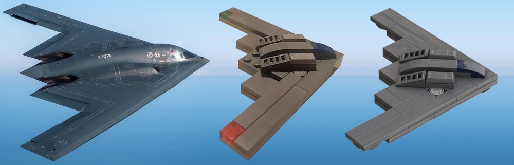 LEGO MOC VMP0004 - Mini Northrop B-2 Spirit by vmp80 | Rebrickable ...