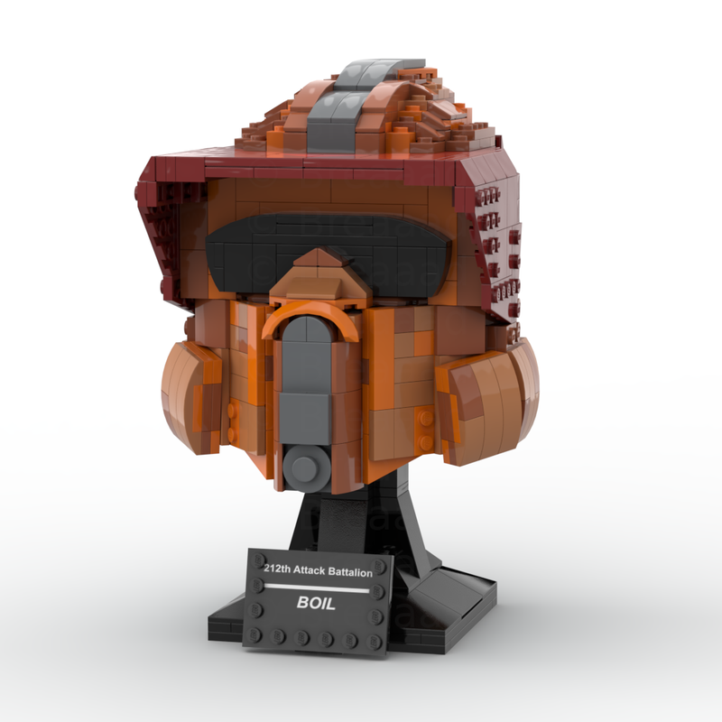 LEGO MOC Boil (Helmet Collection) by Breaaad | Rebrickable - Build with ...