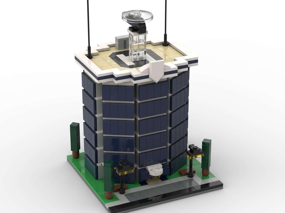 LEGO MOC Modular Office Building #09 by meregt | Rebrickable - Build ... LEGO MOC Modular Office Building #09 by meregt | Rebrickable - Build ...