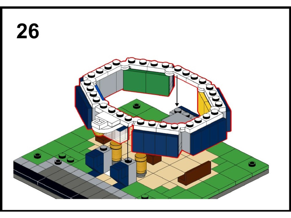 LEGO MOC Modular Office Building #09 by meregt | Rebrickable - Build ...