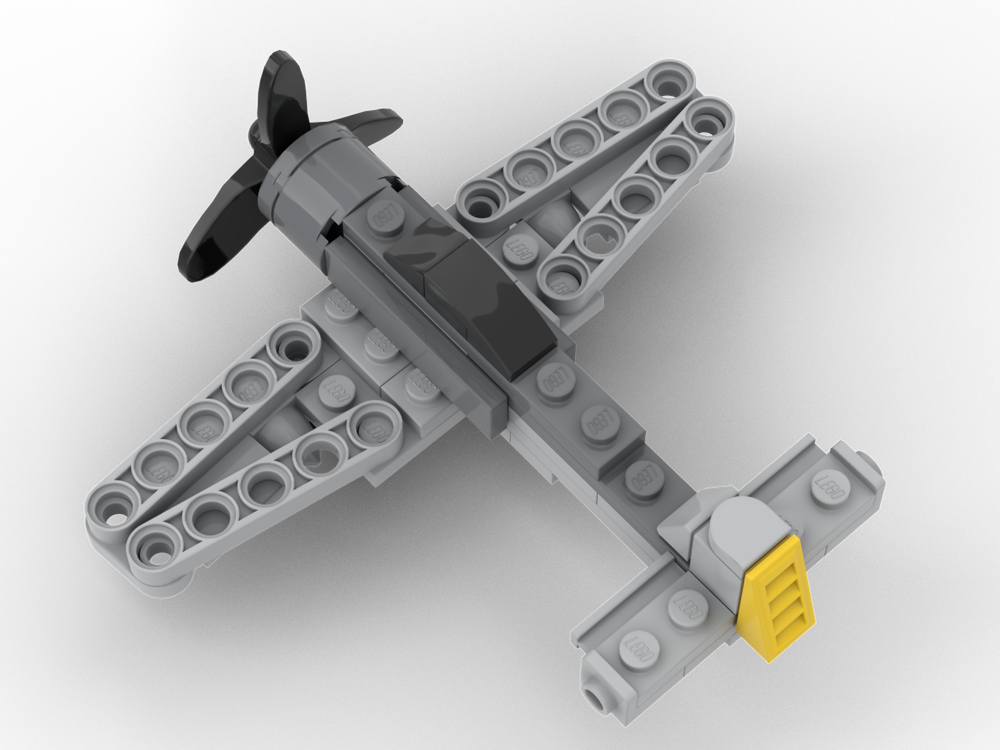 LEGO MOC Focke-Wulf Fw-190 A by Lautinus | Rebrickable - Build with LEGO